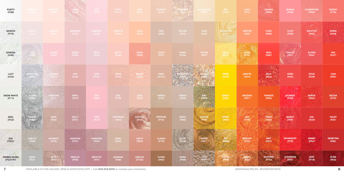Zoya Nail Polish – Salon Accessories
